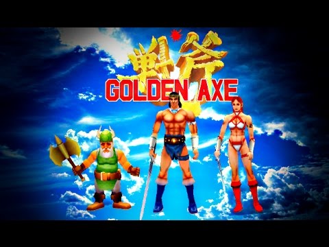Golden Axe 3D - Sega Ages 2500 (PS2) - Main Characters Gameplay! - YouTube