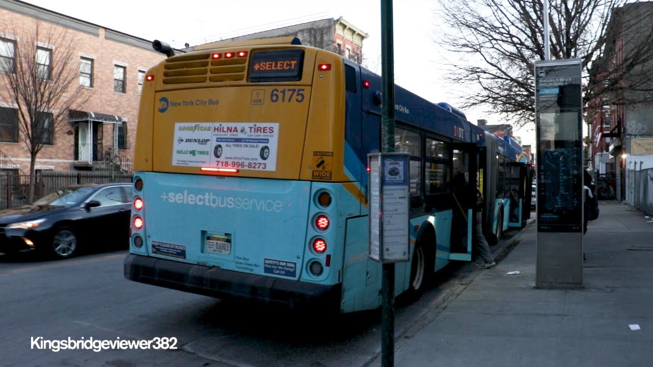 MTA New York City Bus: 2019 New Flyer XD60 Xcelsior Articulated 6175 on ...