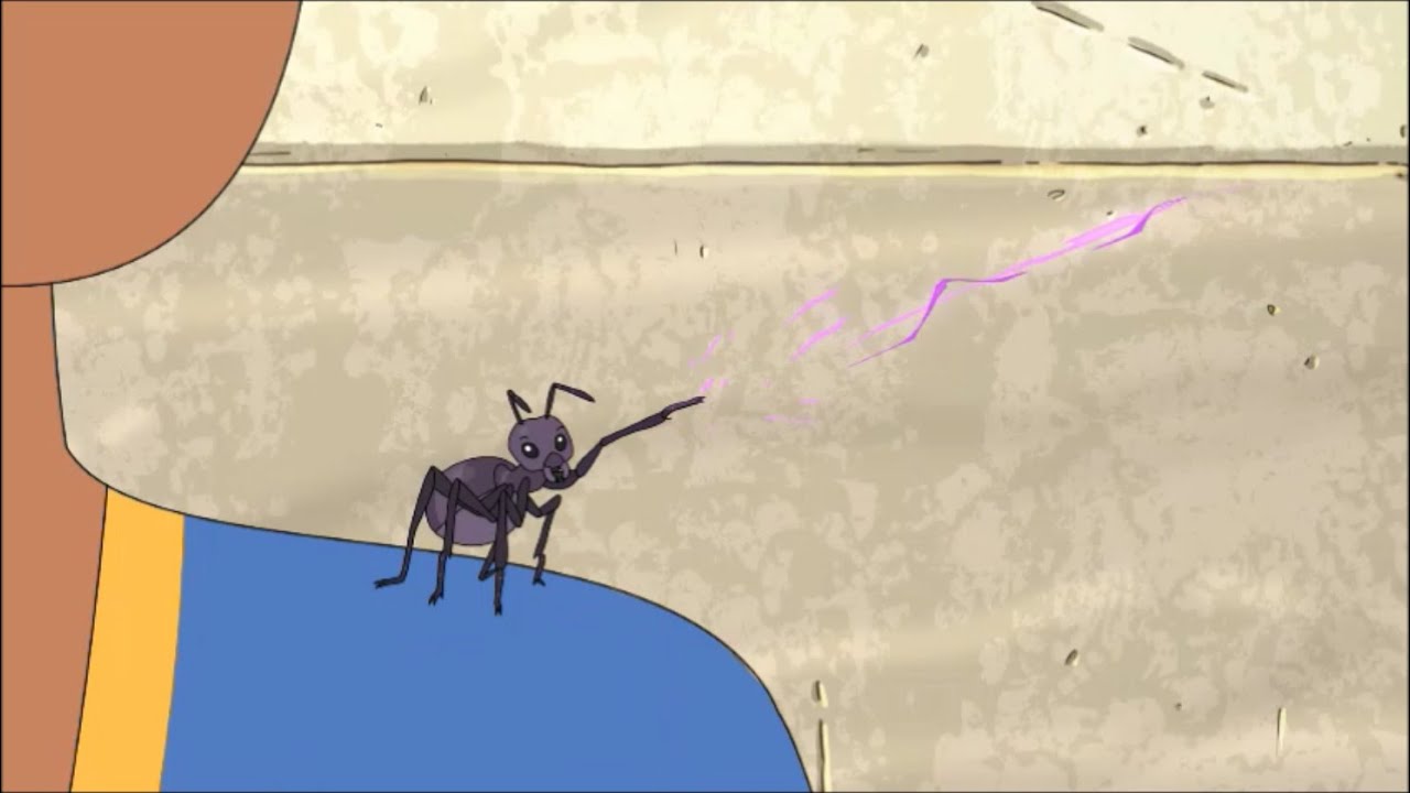 Krapopolis - Deliria transforms into Ant and Eagle - YouTube