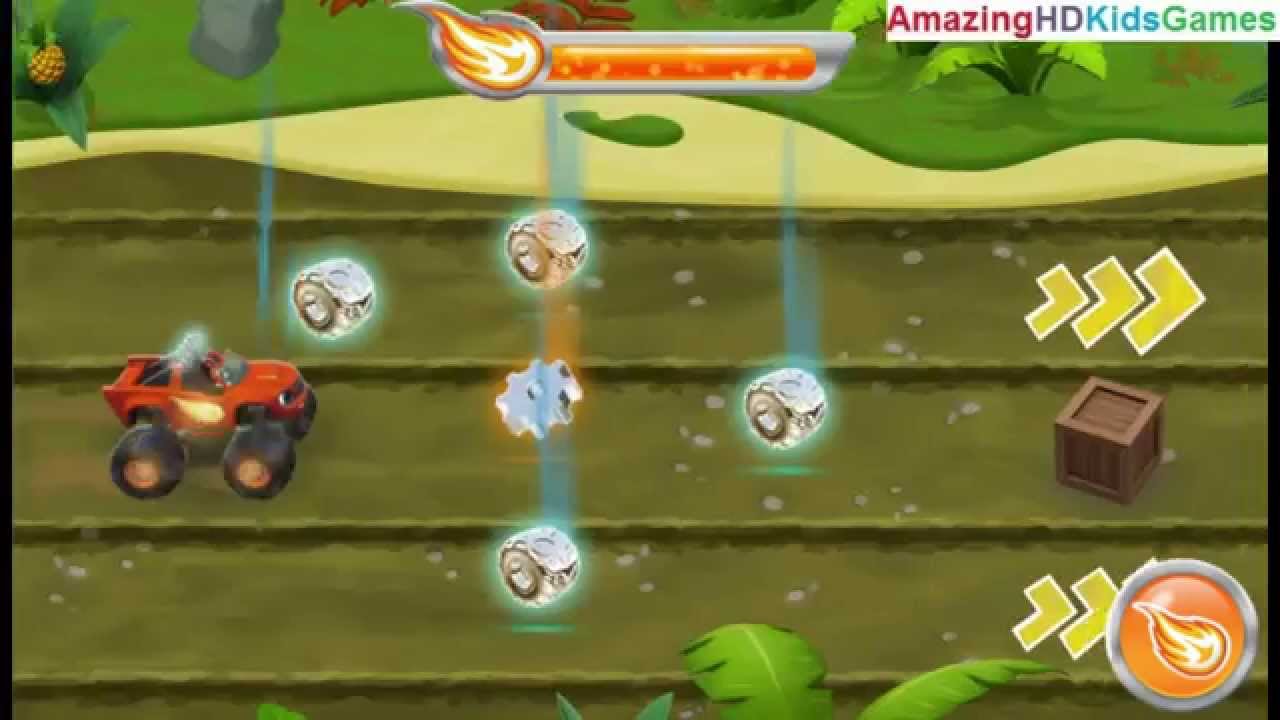 Blaze and the Monster Machines Blaze Race to the Rescue! WalkThrough ...