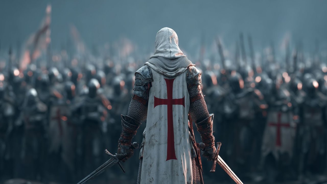 Rise, Europe! | The Legendary March of 100,000 Templar Knights - YouTube