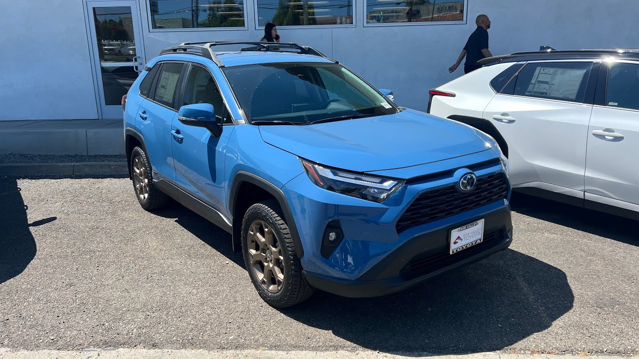 2023 RAV4 (Cavalry Blue) - YouTube