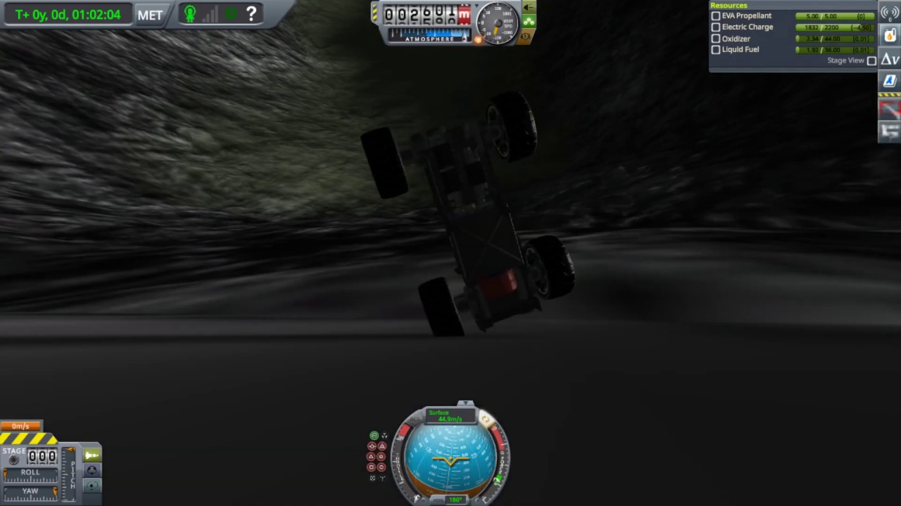 KSP Crash and burn . . . - YouTube