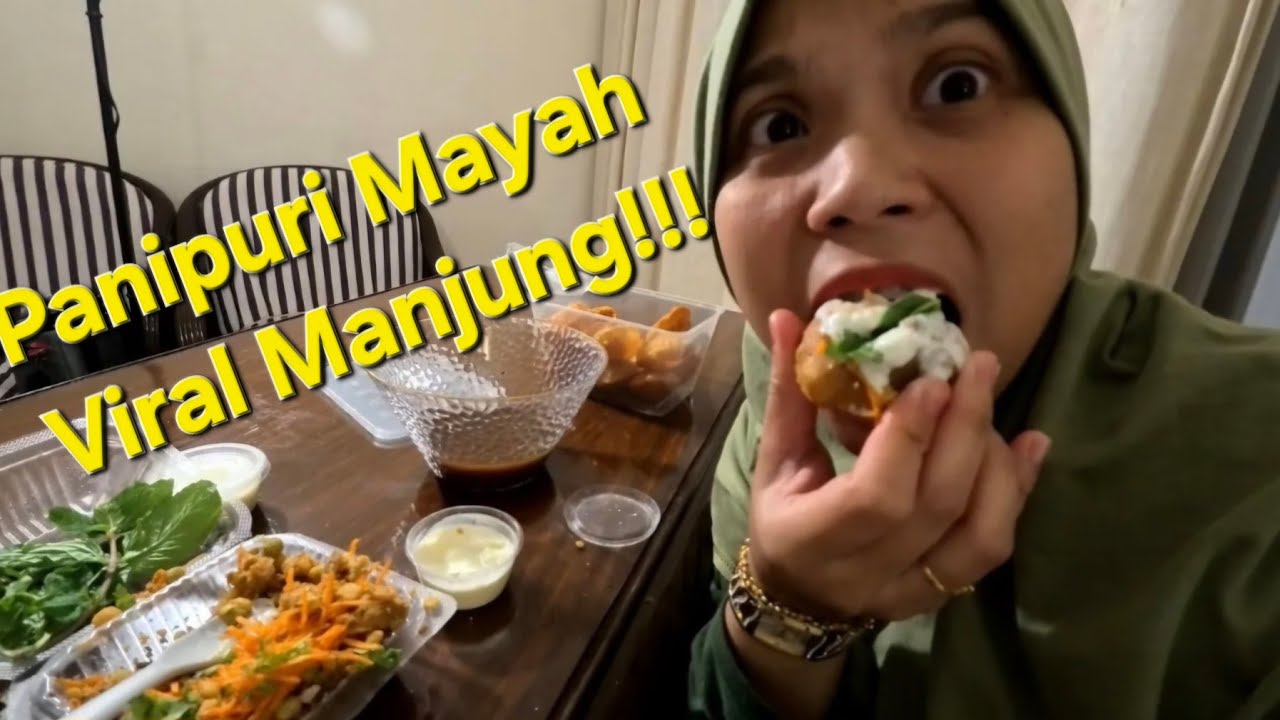 Panipuri Mayah VIRAL NO.1, SEDAP KE TAK ?? - YouTube