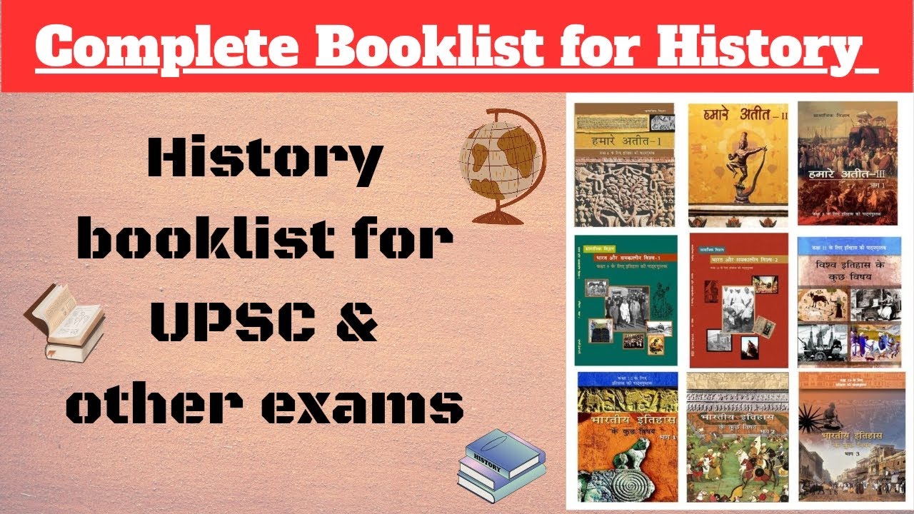Complete Booklist for History । UPSC & other exams । @Learnersstudy ...