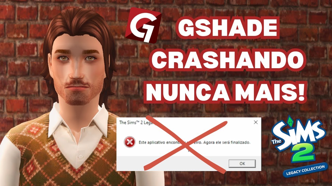 COMO *FINALMENTE* CONSEGUI INSTALAR GSHADE NO THE SIMS 2 LEGACY ...