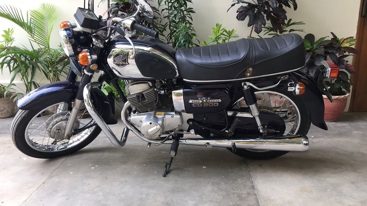 Honda Road Master CD 200 1981 classic bike after restoration ...