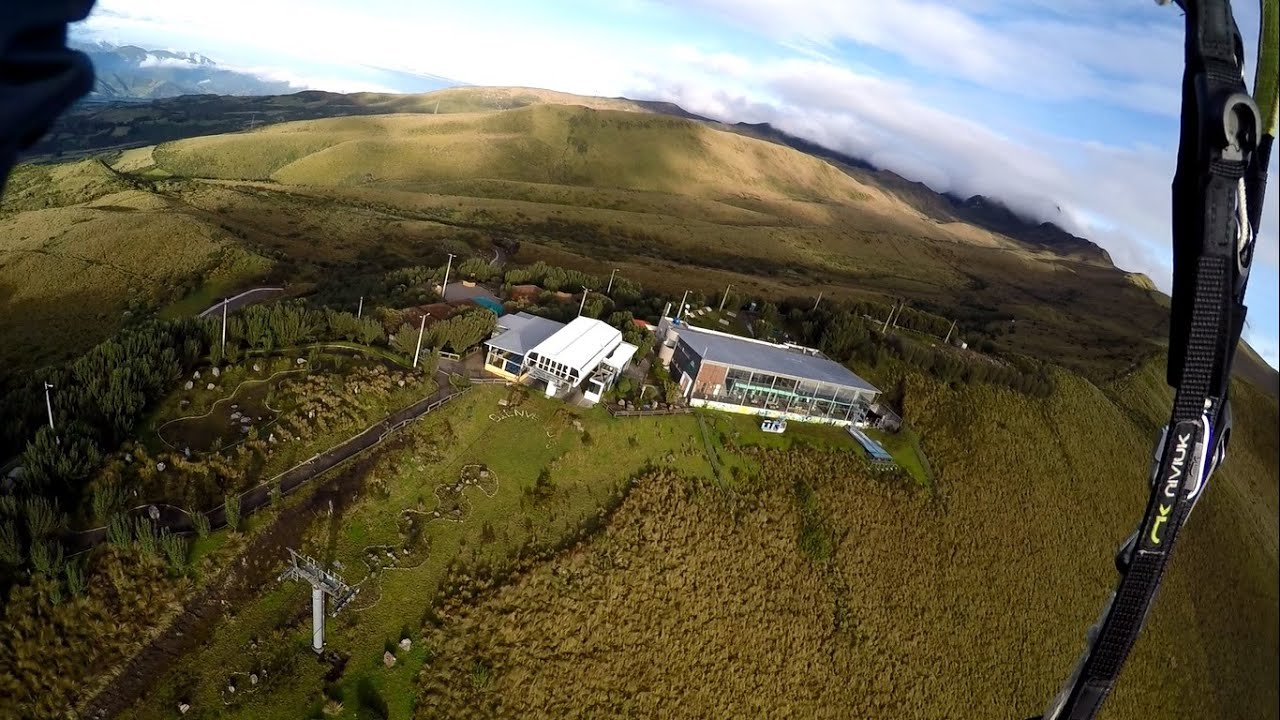 Parapente en el Teleférico. Quito - Ecuador - YouTube