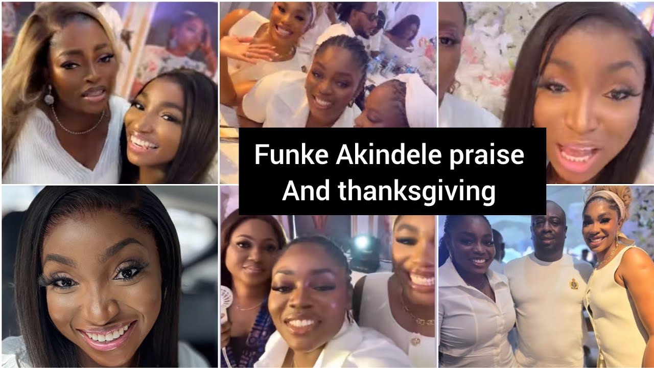 FUNKE AKINDELE PRAISE AND THANKSGIVING WITH FRIENDS AND FAMILY, WATCH TO THE END #viral - YouTube