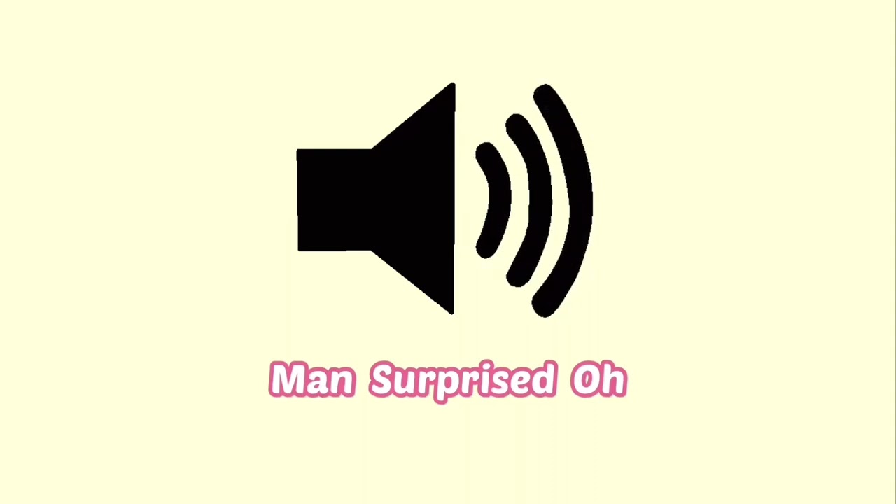 Man Surprised Ohhh Sound Effect - YouTube