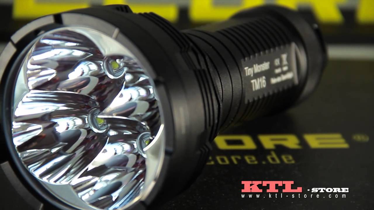 Nitecore TM16 - YouTube