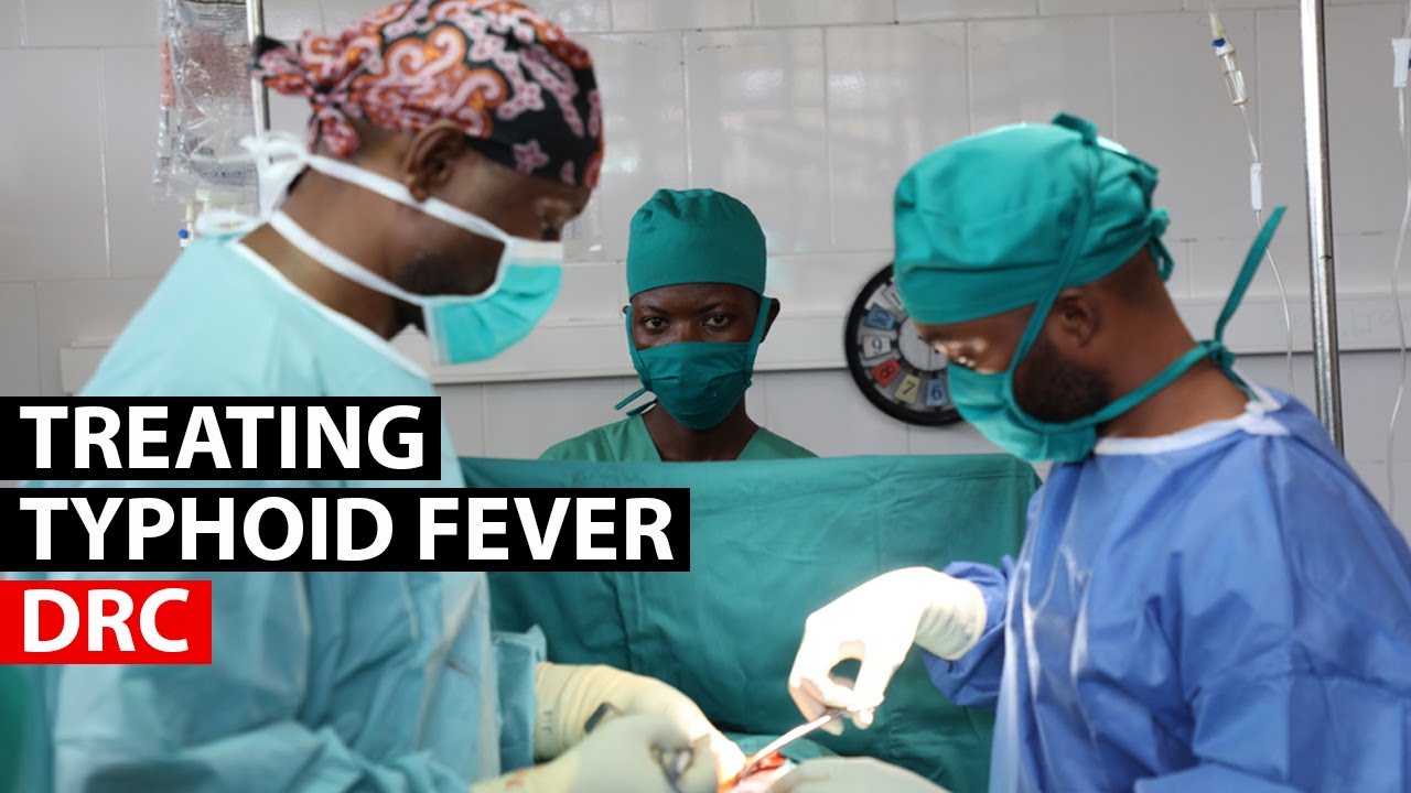 DRC | MSF teams help bring typhoid fever outbreak under control - YouTube