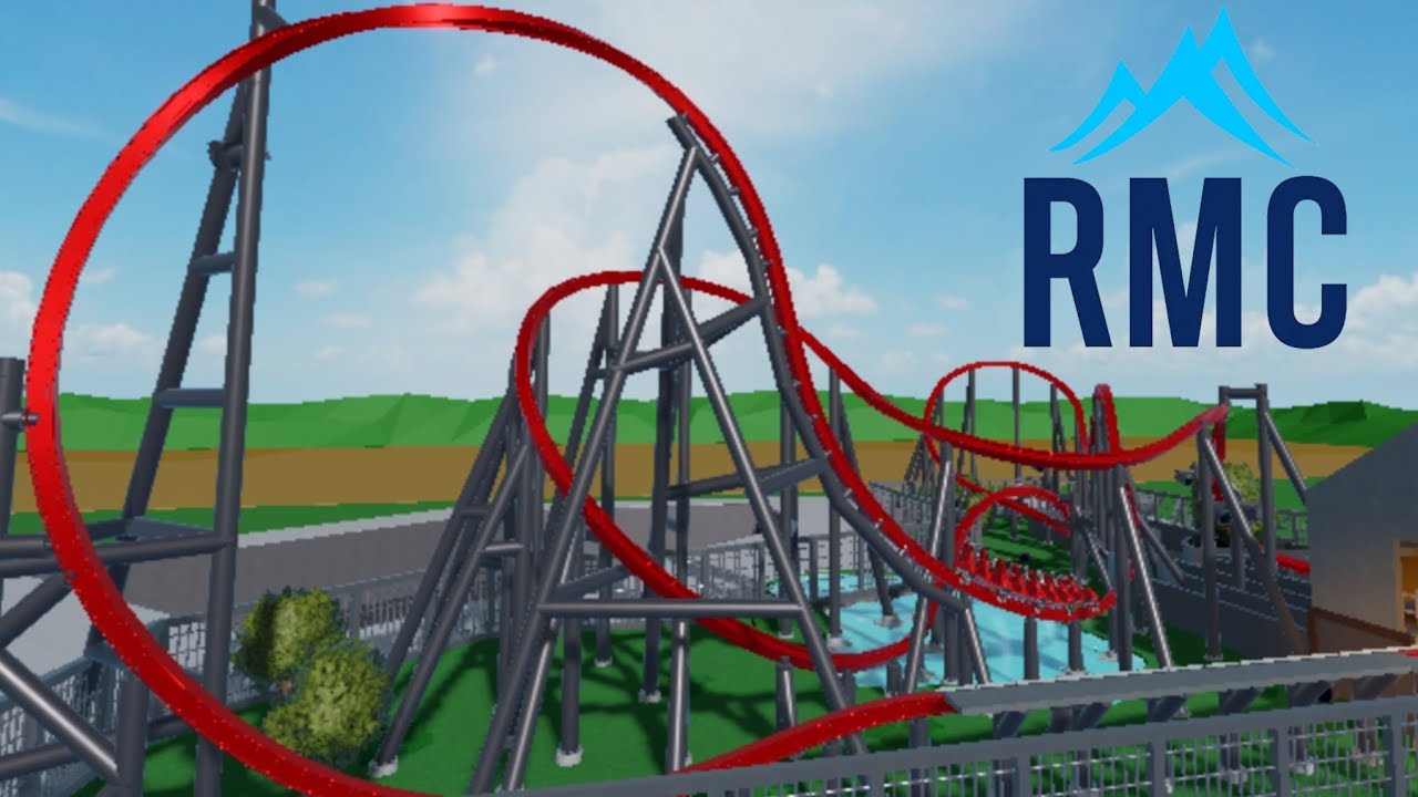 Rmc raptor single rail coaster in theme park tycoon 2 - YouTube