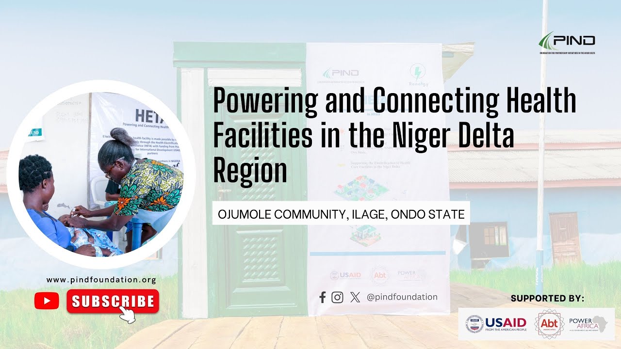 Powering Health Facilities in the Niger Delta (Ojumole Community) - YouTube