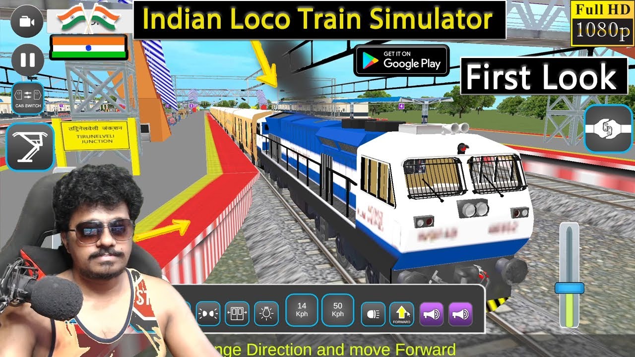 FirstLook New Update Released Indian Loco Train Simulator Mobile Game ...