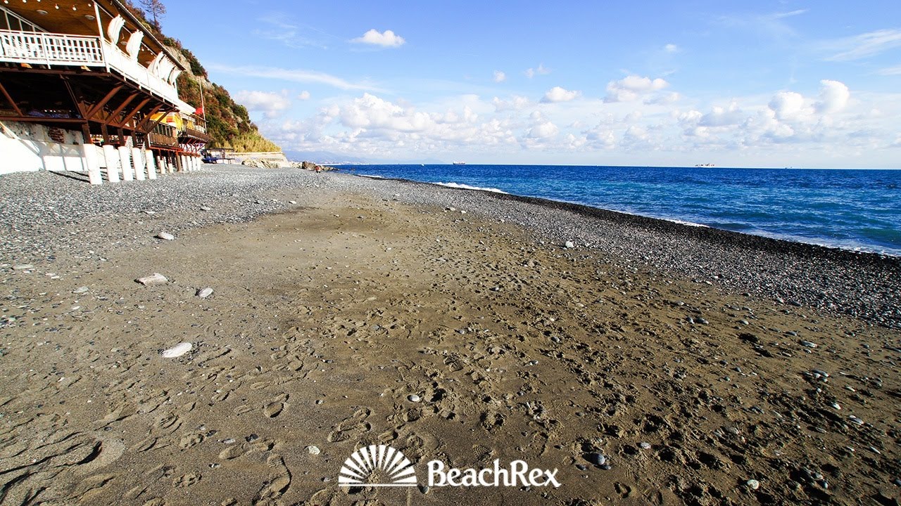 Spiaggia Vesima, Arenzano, Italy - YouTube