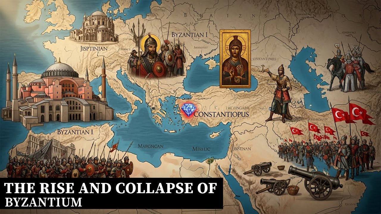 The Shocking Rise and Fall of the Byzantine Empire | Full Documentary ...
