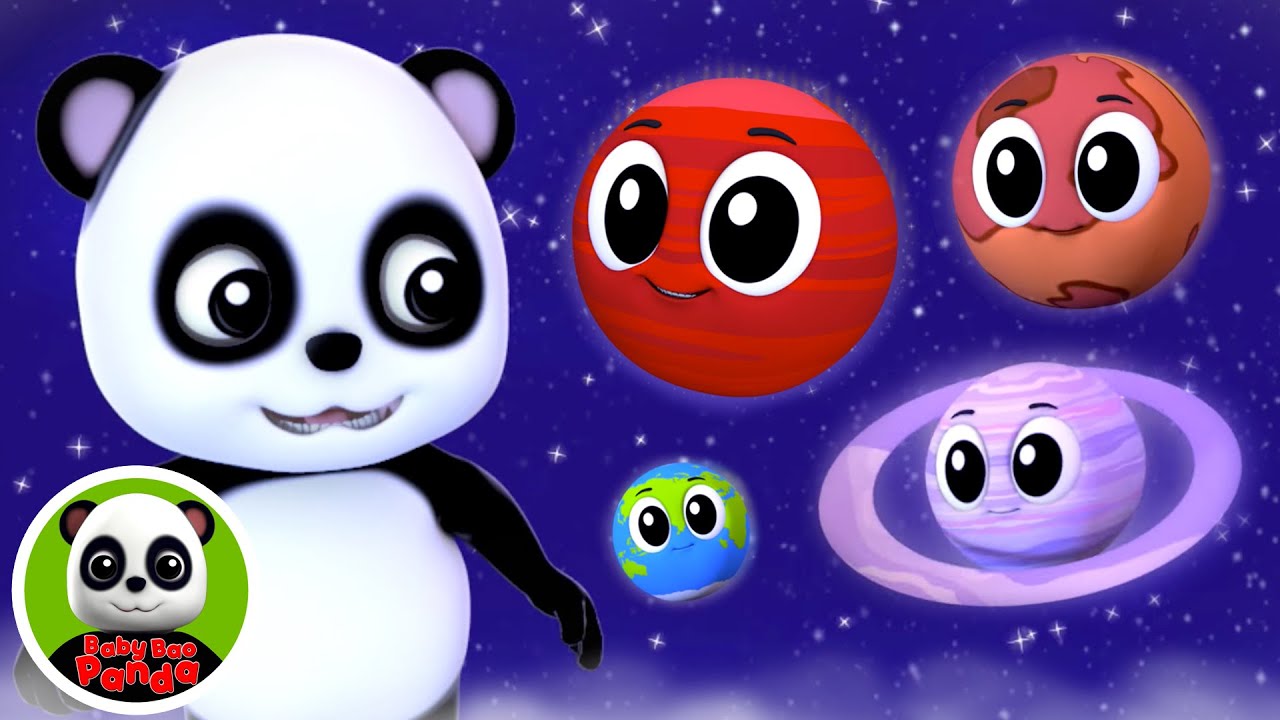 The Planet Song | Solar System Song | Nursery Rhymes & Kids Songs with ...