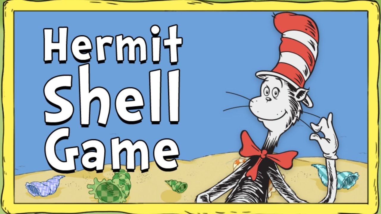 The Cat in the Hat | Hermit Shell Game | PBS KIDS Games - YouTube