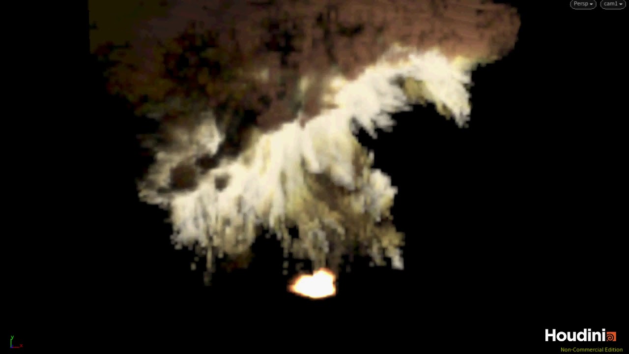 Houdini 18.5 Pyro smoke - YouTube