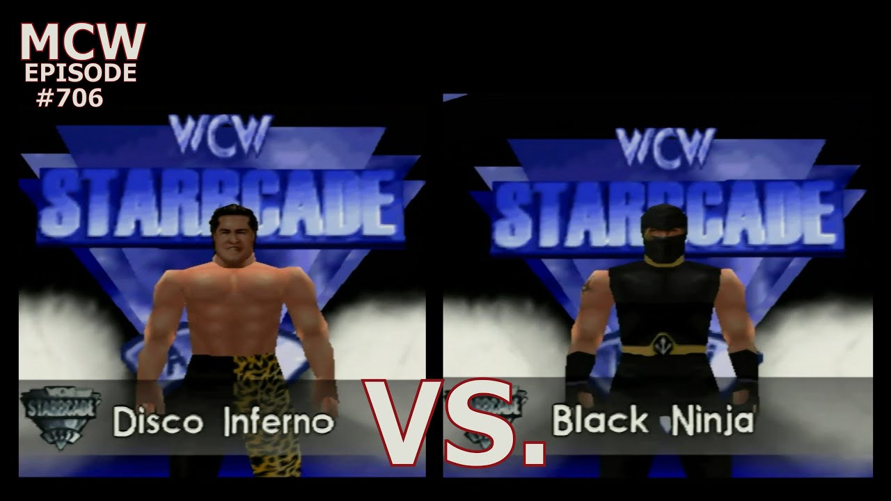 Disco Inferno vs. Black Ninja - WCW Television Championship ...