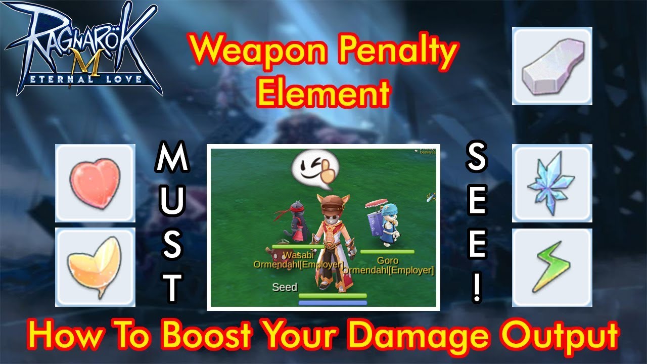 PENTING ! Weapon Penalty & Element di Ragnarok Mobile Eternal Love ...