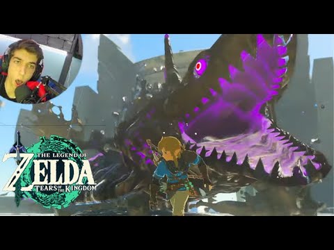 BEING HUNTED BY A SHARK IN TOTK (Legend of Zelda Tears of the Kingdom ...