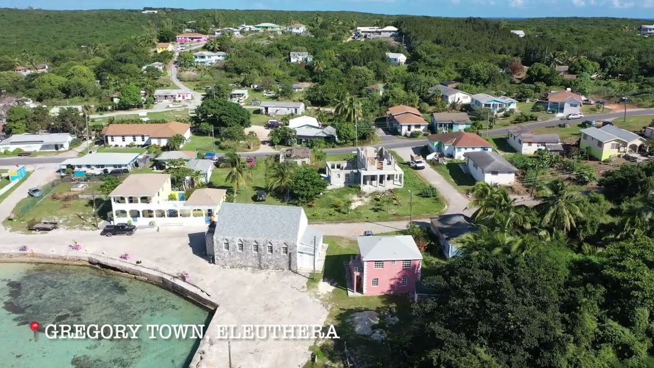 Eleuthera, Bahamas - Gregory Town | 4k Drone Flyover - YouTube