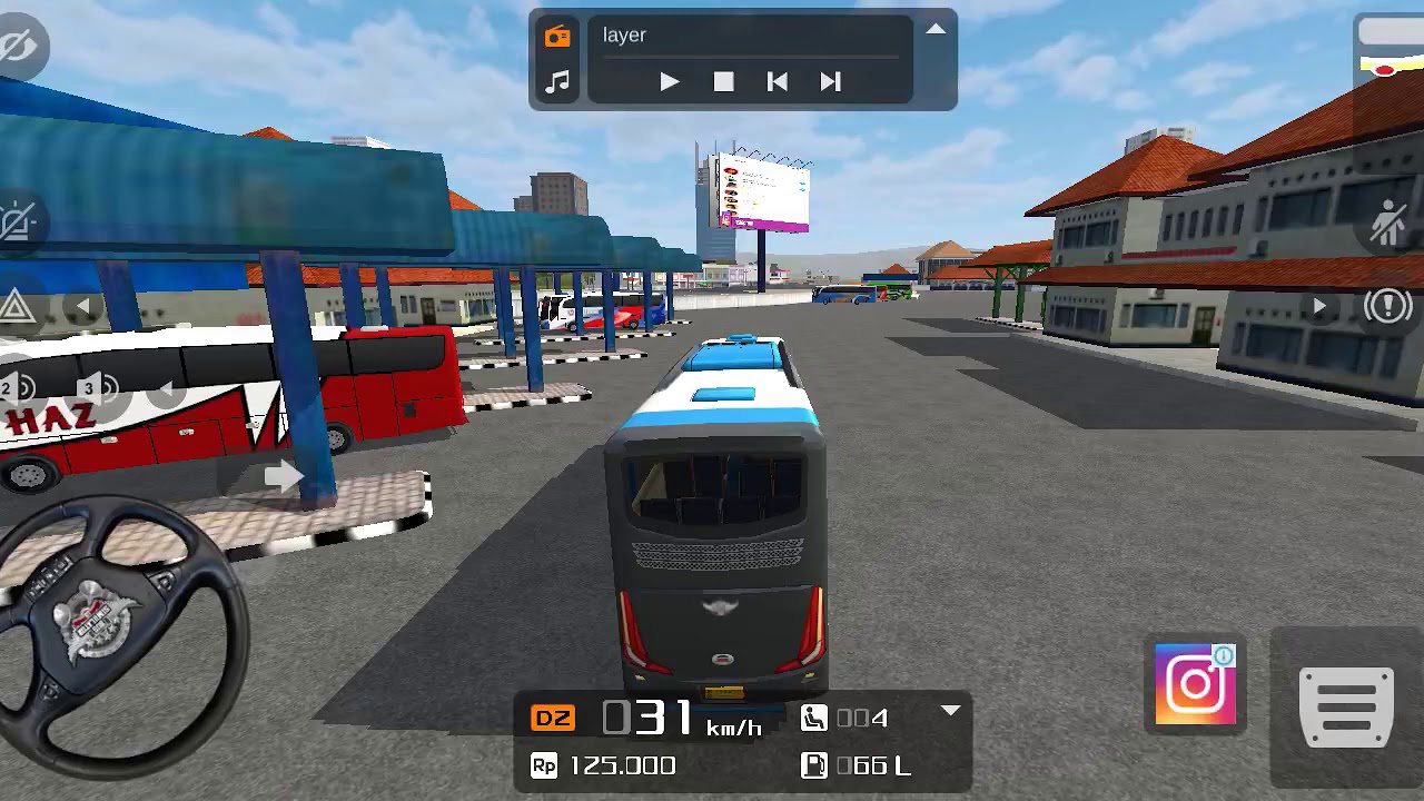 bas simulator indonesia solo to semarang game #1# - YouTube