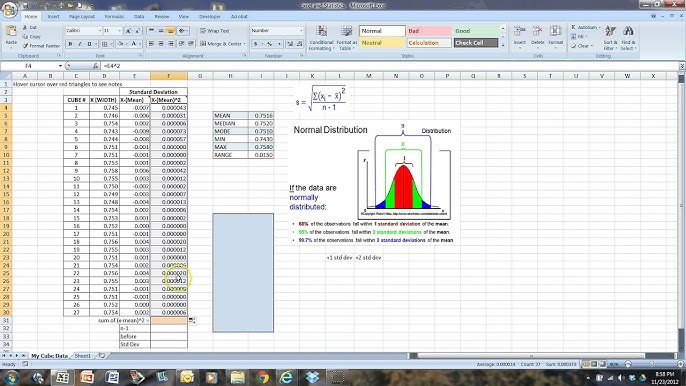 Calculating A Z-score Probabiliy In Excel, 41% OFF