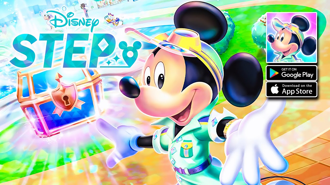 Disney STEP - Official Release Gameplay (Android/iOS) - YouTube