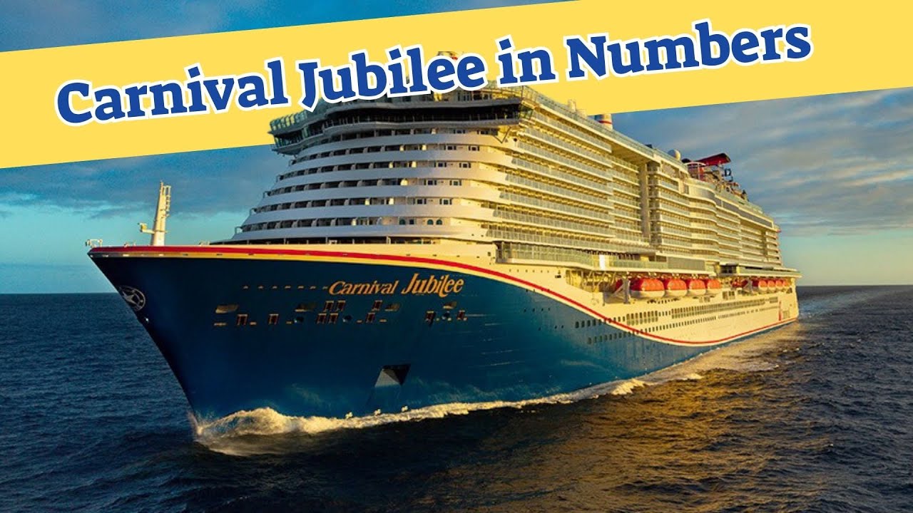 Carnival Jubilee Cruise Ship in Numbers - YouTube