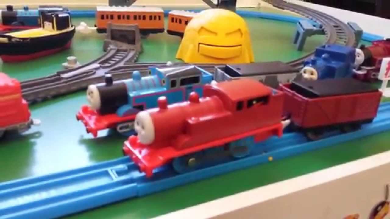 Trackmaster Thomas Engine Custom Paint, Modified! - YouTube