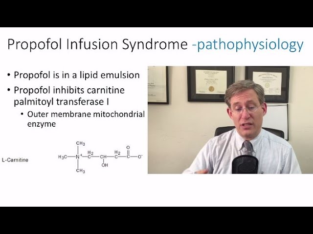 Propofol Infusion Syndrome Green Urine Is A Benign Side Effect Of