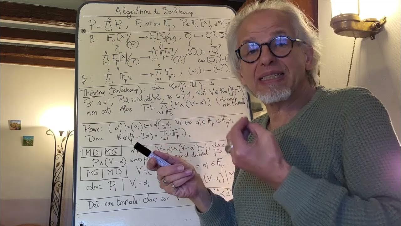 L'algorithme de Berlekamp - YouTube