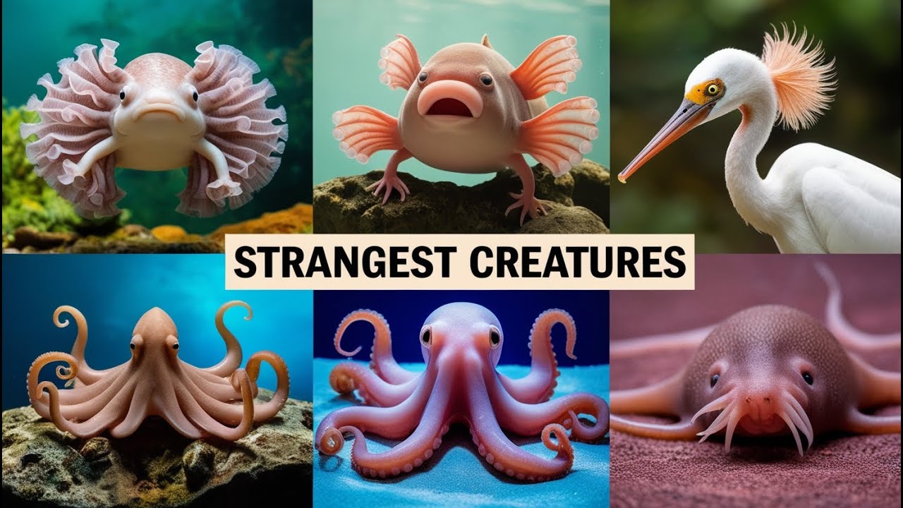The Strangest Creatures on Earth | Nature’s Mysteries 1005 - YouTube