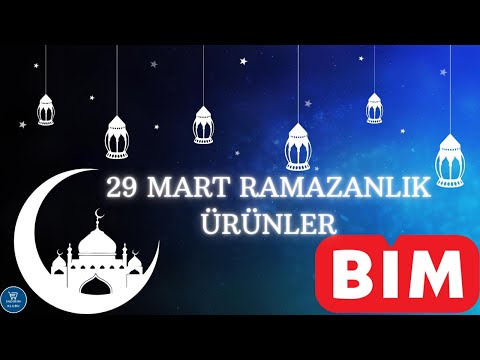 29 Mart 2022 BİM Aktüel Ramazanlık Ürünler | Gıda | Şarküteri | Peynir | Bakliyat | Resmi Katalog