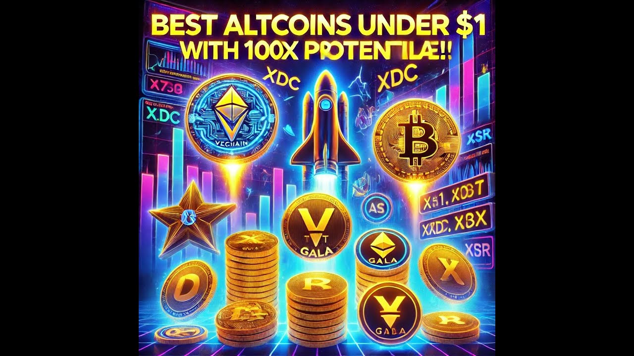 🎬 Best Altcoins Under $1 With 100x Potential! 💰🚀 - YouTube