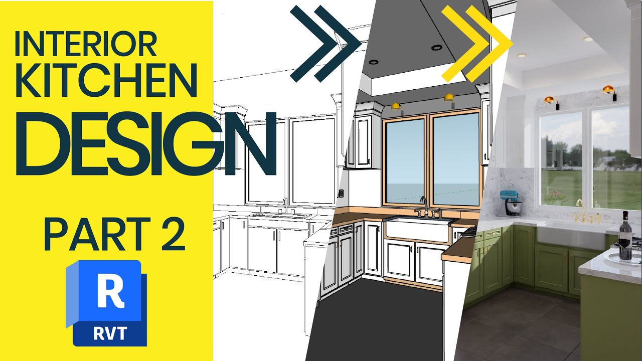 Part 2 - Revit Kitchen Interior Design and Basic Documentation - YouTube