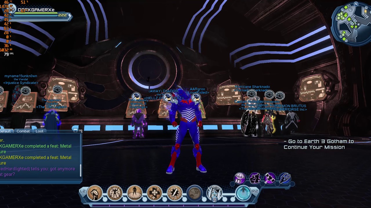 DC Universe Online DCUO enhanced speed-metal gear. - YouTube