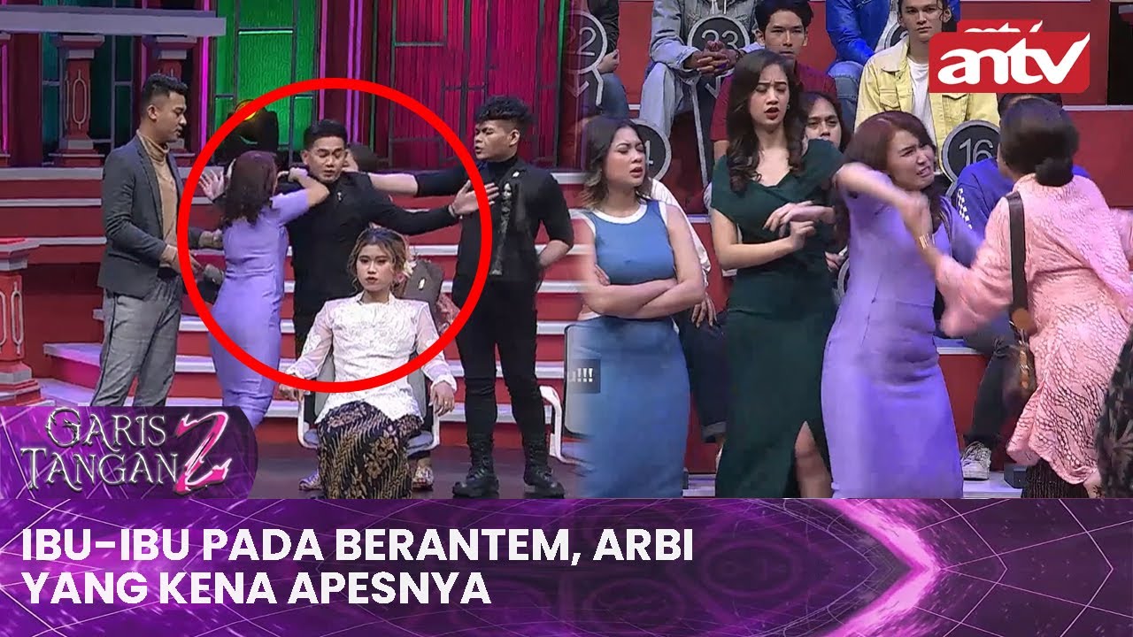 Ibu-ibu Pada Berantem, Arbi Yang Kena Apesnya | Garis Tangan 2 ANTV Eps ...