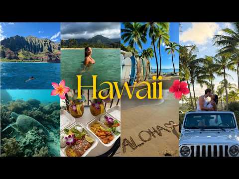 Honeymoon Vlog In Hawaii | Honolulu, Maui & Kauai 🌺🌴🥥🐠