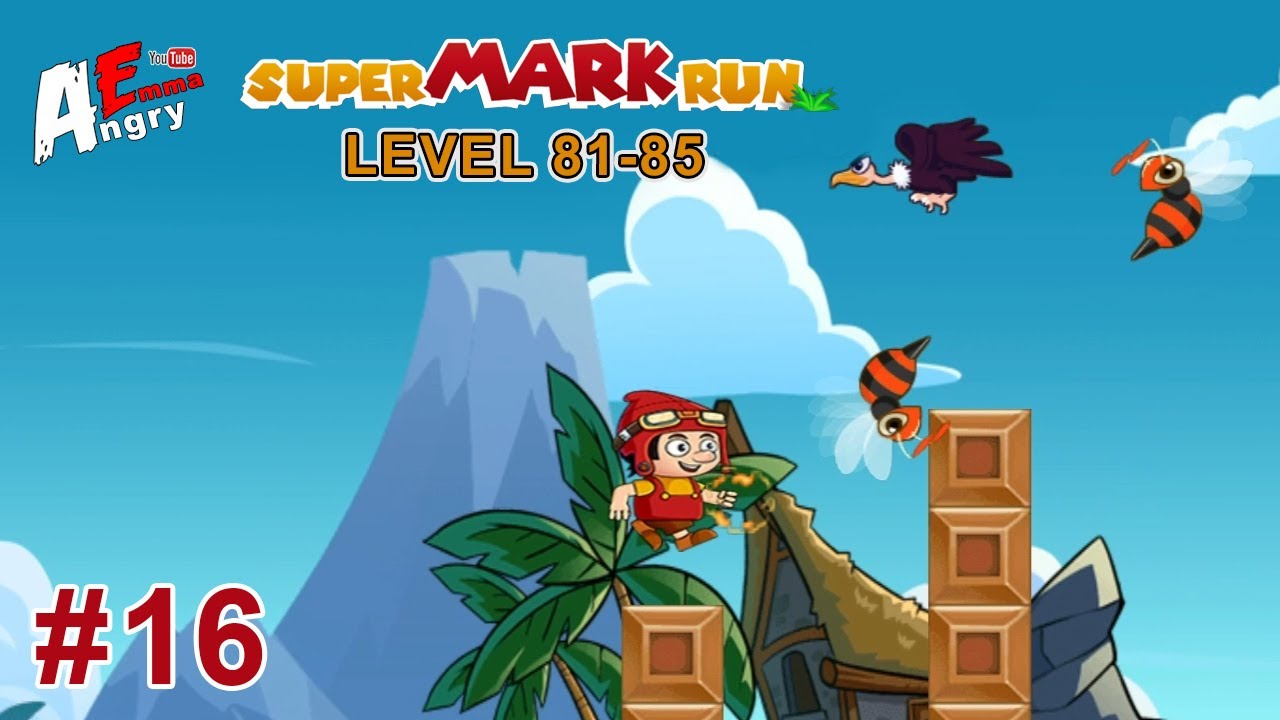 Super Mark Run - Gameplay #16 level 81-85 (Android) - YouTube