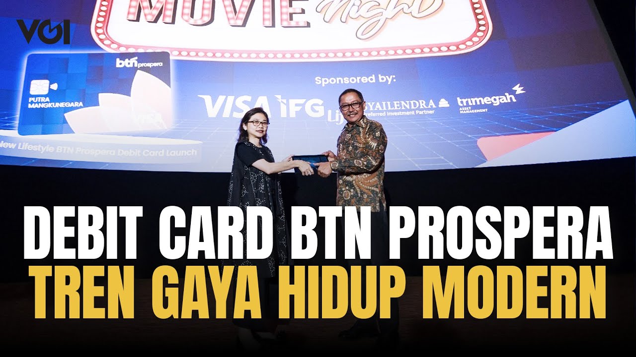 Bidik Segmen Emerging Affluent, BTN Luncurkan Debit Card BTN Prospera - YouTube
