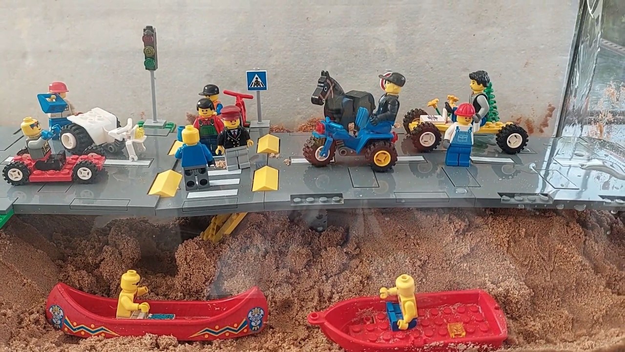 The LEGO BRIDGE collapse and DAM breach that Affected Thousands - YouTube