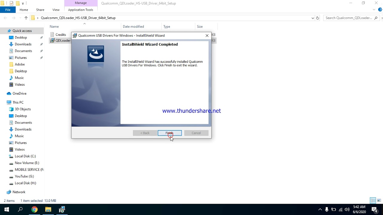 How To Install New Qualcomm QDLoader HS USB Driver 64 bit Setup - YouTube