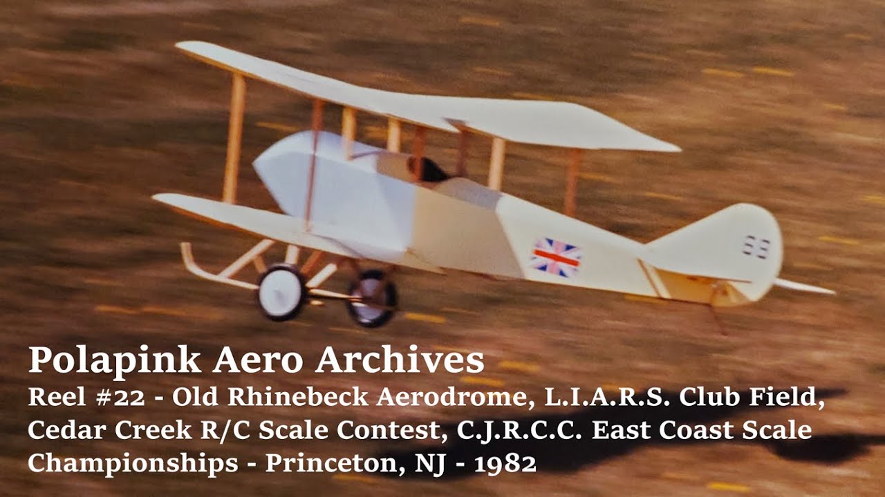 Model airplanes and full-scale aircraft in NY and NJ, 1982 Old ...