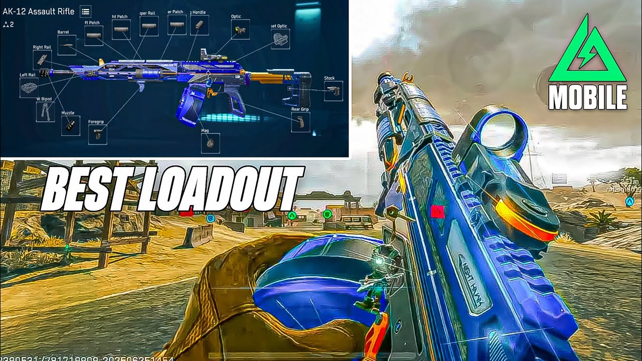 Delta Force Mobile: Best AK-12 Loadout (Zero Recoil Build) - YouTube