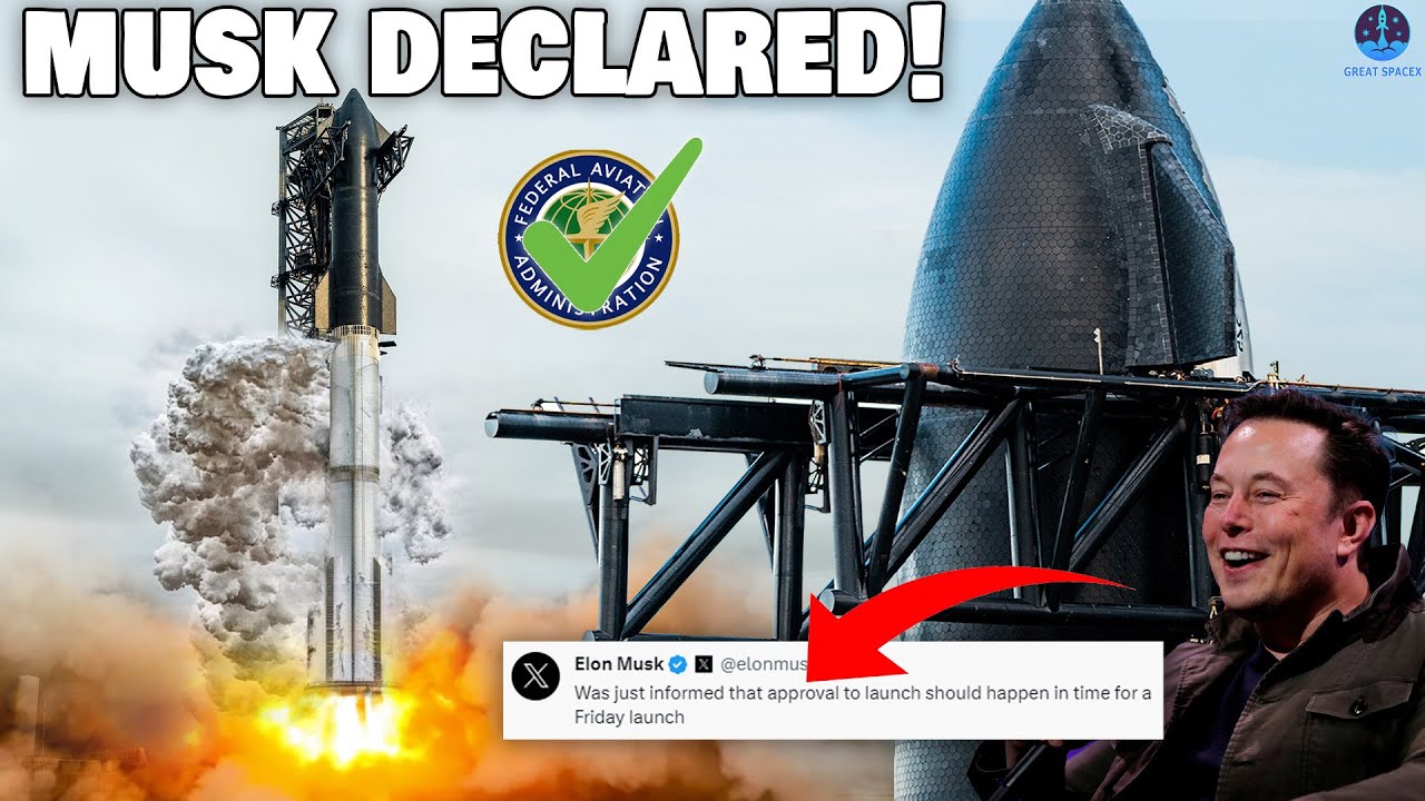 It's happening now! Elon Musk declared FAA approval coming. Texas ...
