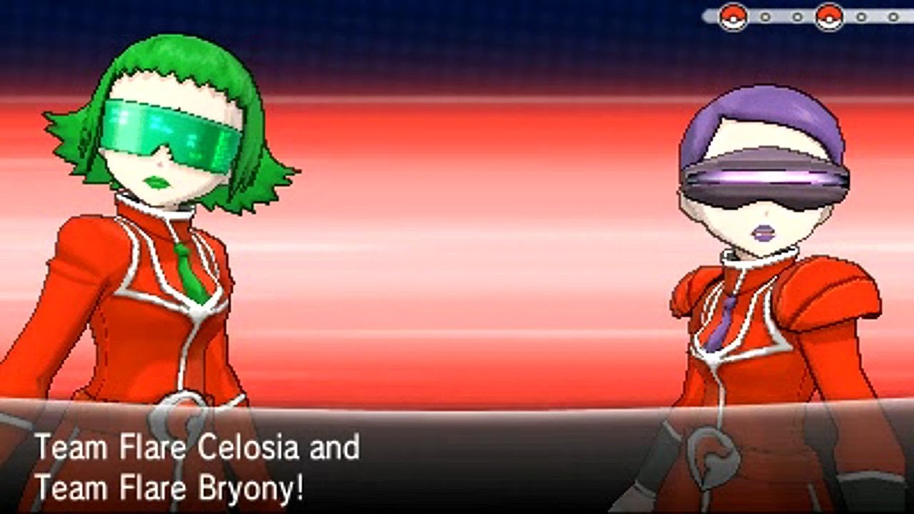 Pokemon Team Flare Admins